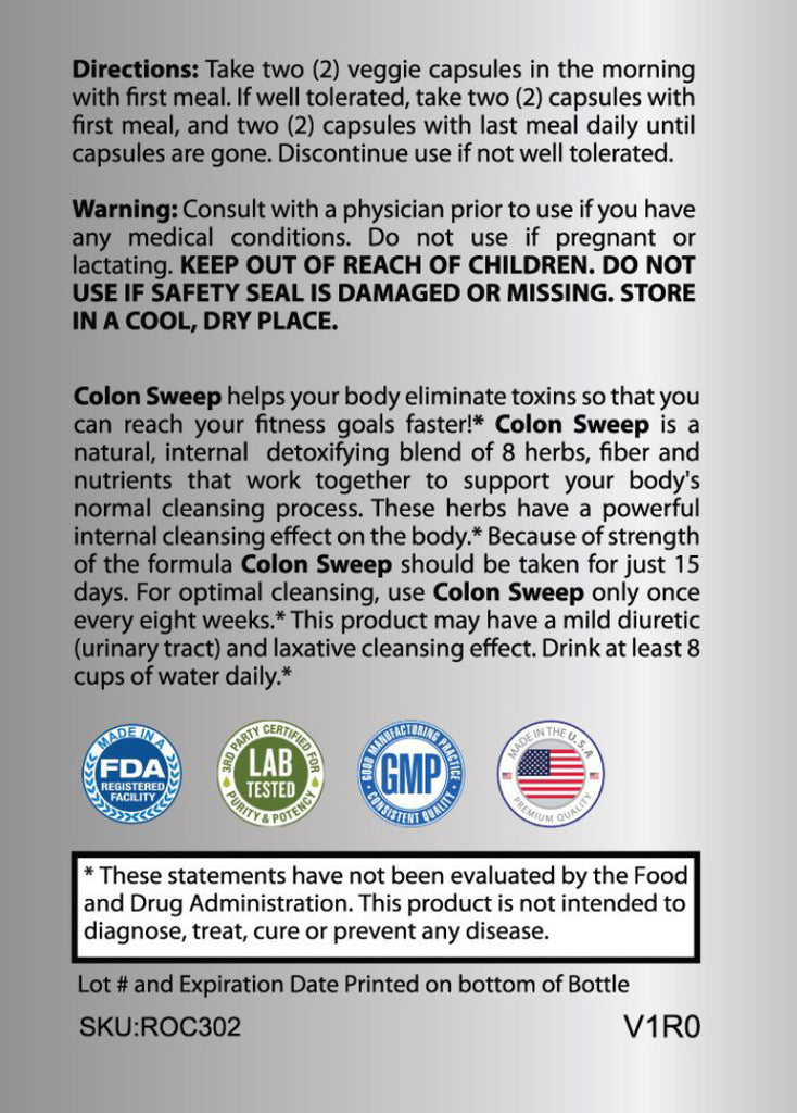 Colon Sweep – Fitlife Nutrition USA